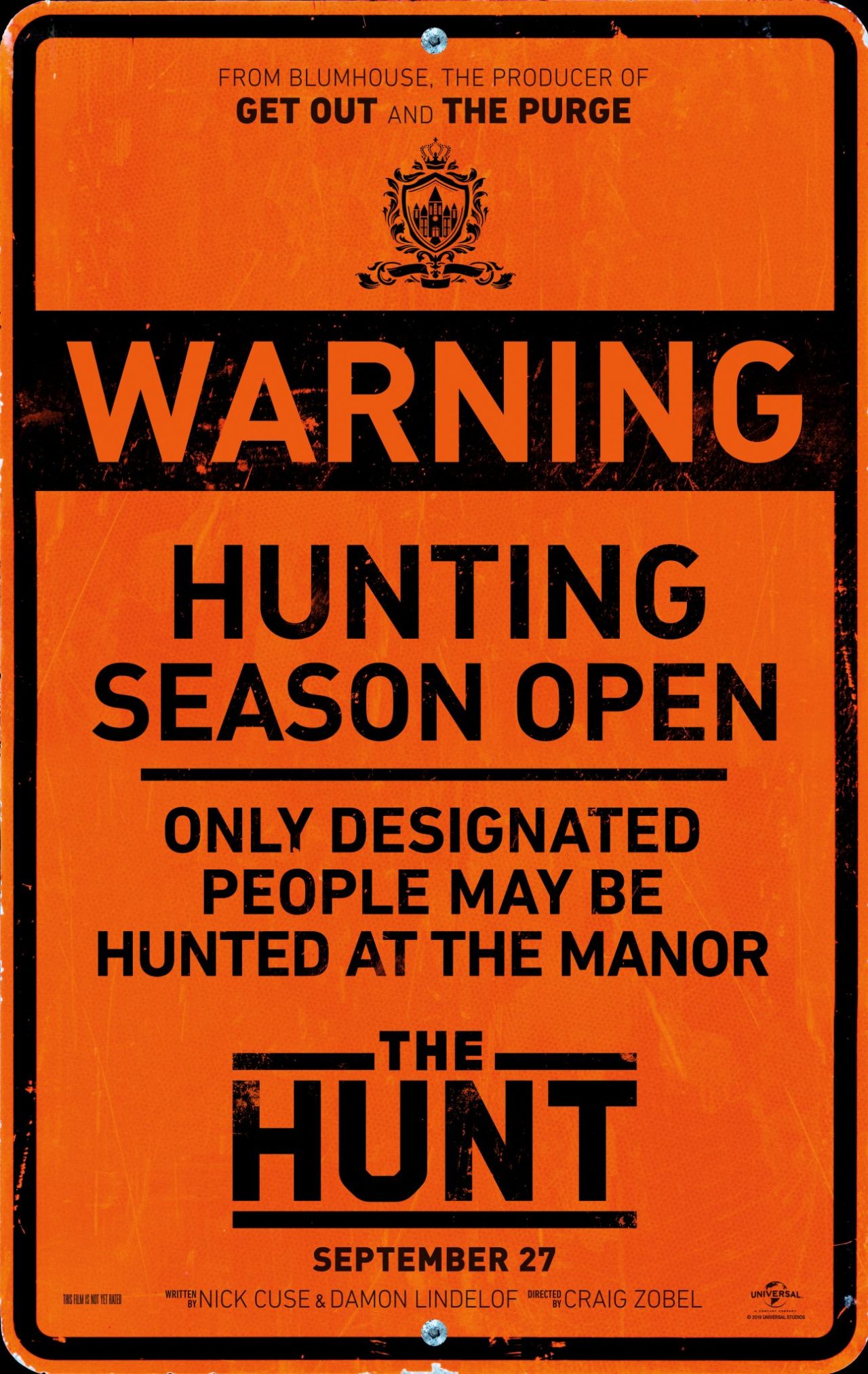 The Hunt Official Poster and Teaser Trailer